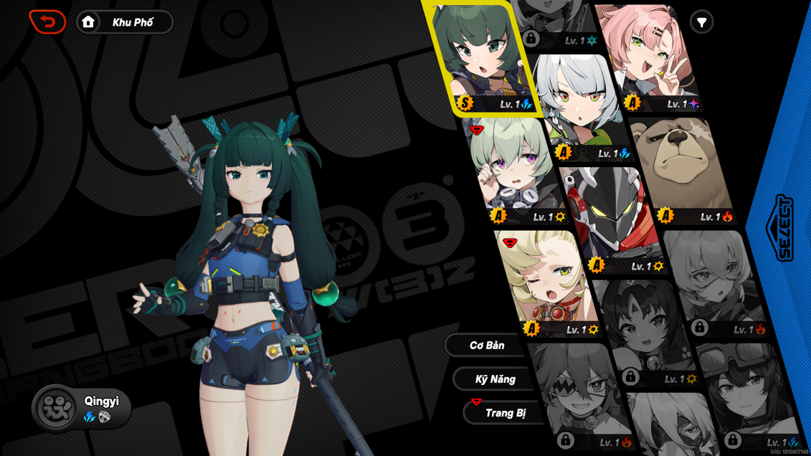 Acc Zenless Zone Zero ID 3503 - Shop acc Honkai impact 3, Honkai star rail, Zenless Zone Zero Uy ...